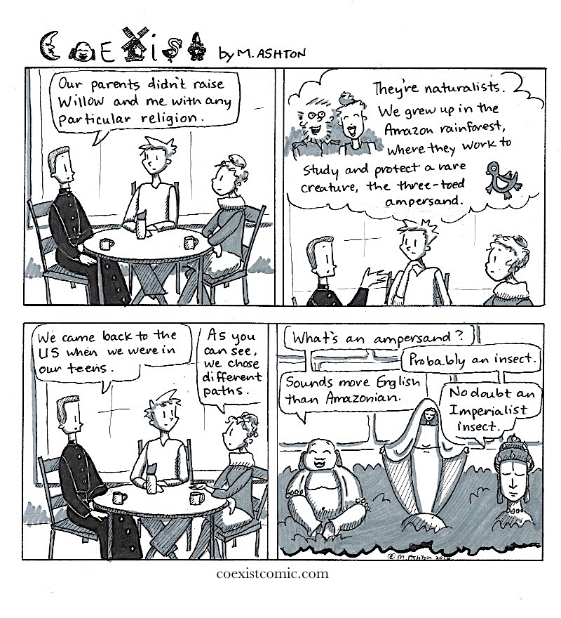 The story – Coexist the Comic Strip