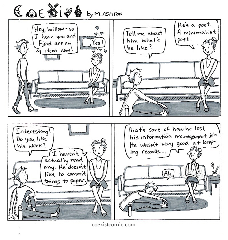Poet – Coexist the Comic Strip