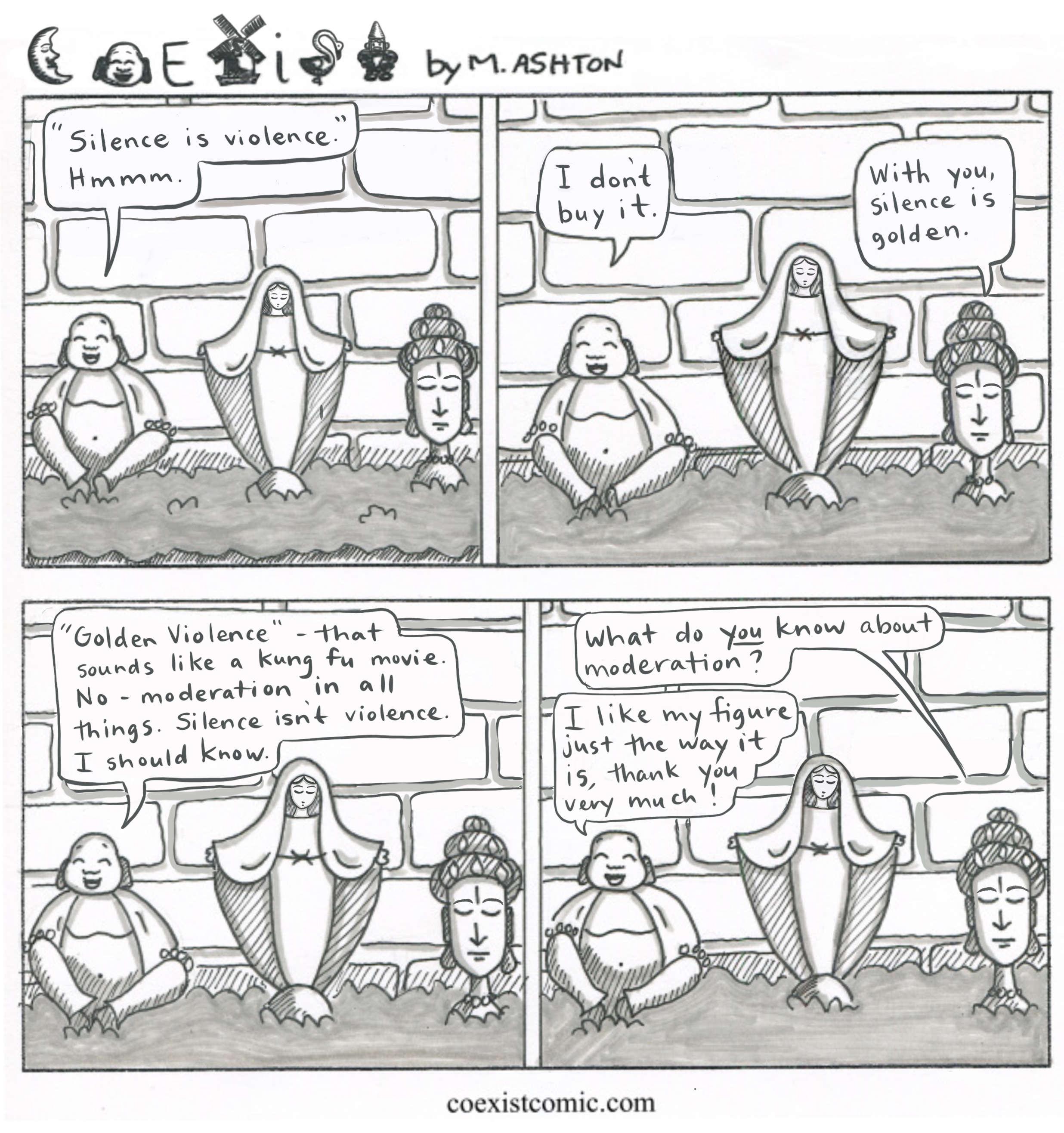 Silence – Coexist the Comic Strip